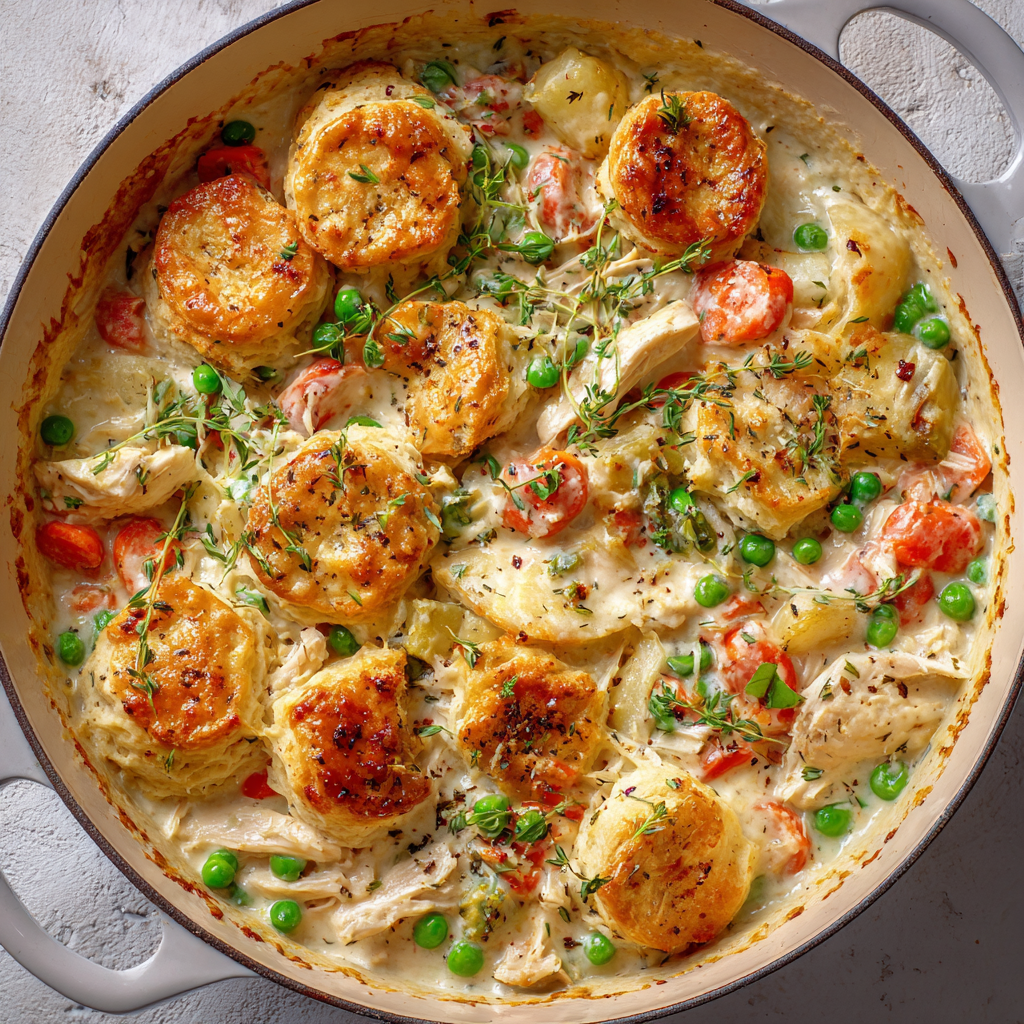 Chicken Breast Pot Pie Filling (No Crust) : Creamy, Spoonable Comfort ...