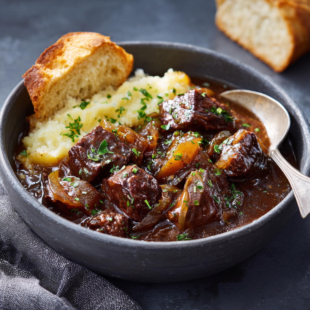 Belgian-Style Slow-Cooked Beef Stew : Deep, Rich & Comforting - Kitchen ...